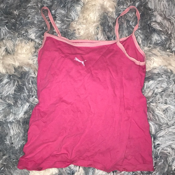 Puma | Shirts & Tops | Puma Pink Tank Top For Kids | Poshmark